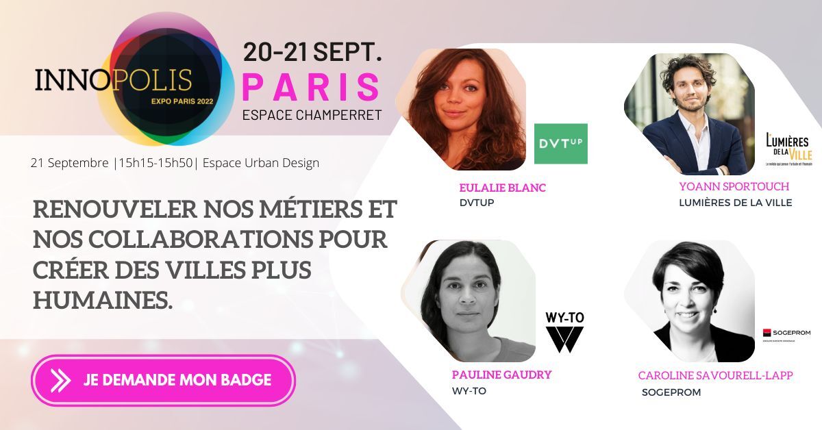 INNOPOLIS EXPO RÉUNIT LES ACTEURS DE LA VILLE DURABLE